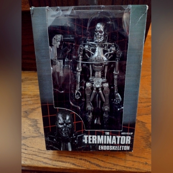 Neca | Toys | Neca The Terminator 7 T80 Endoskeleton Action Figure Reel ...